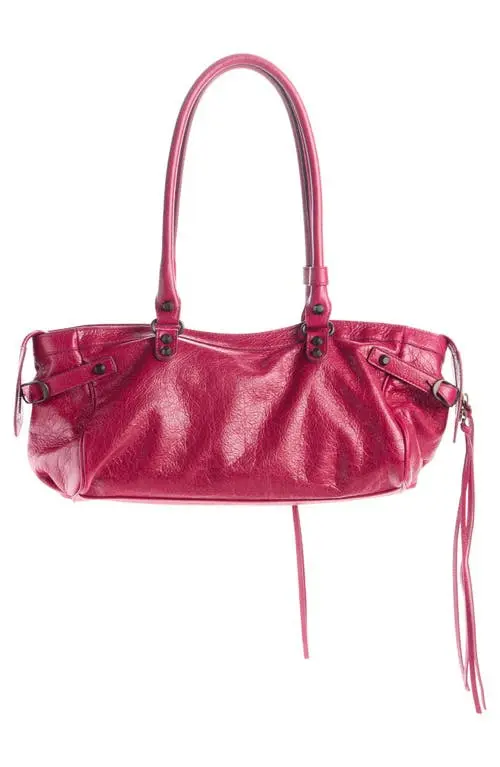 BALENCIAGA｜90s l plate shoulder bag Balenciaga Le City East/West Shoulder Bag - 5729 Framboise